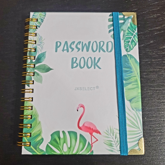 Source Unknown | Other | Password Notebook | Poshmark